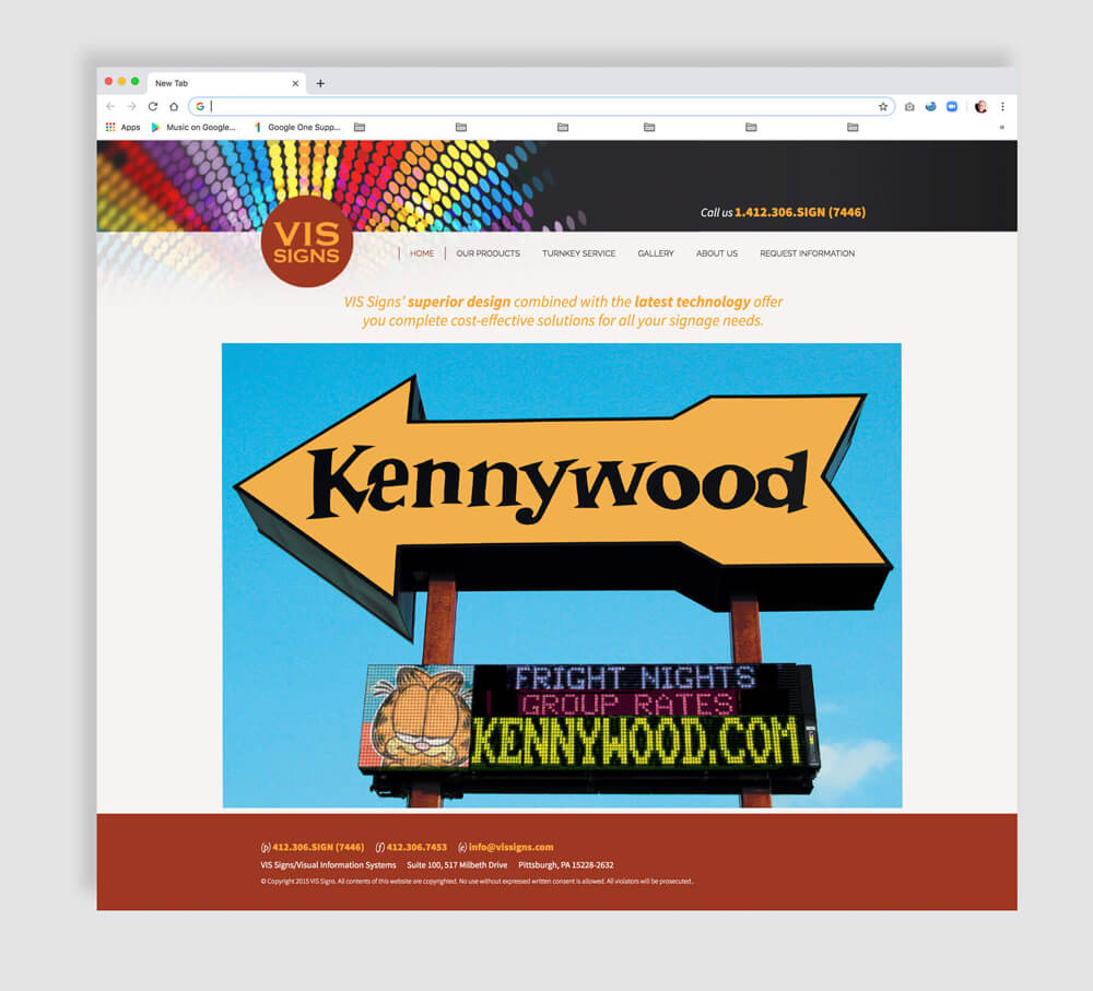 Web Design Samples - Direct Axis