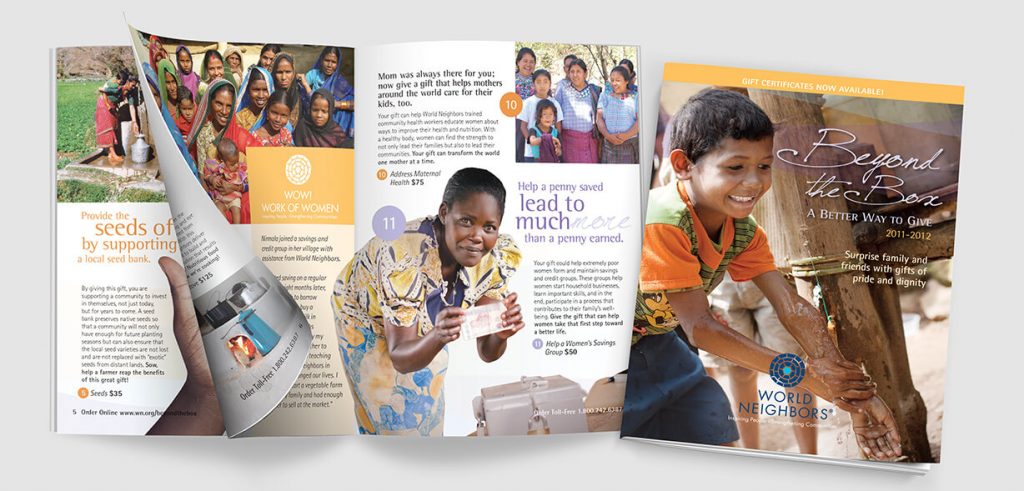 Nonprofit Brochures, Newsletters, Catalogs & Magazine Design Samples ...